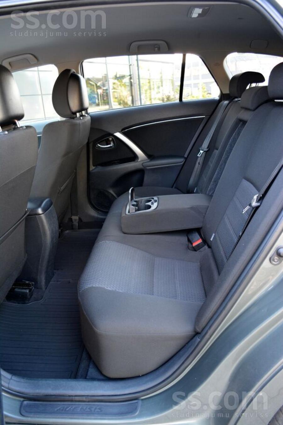 Zaļš Toyota Avensis 2012 Dobele, ar dzinēja tilpumu 2.00 L un nobraukumu 269 tūkst. km par 6250 €, foto 23 vietnē AUTOMOTO.COM.LV