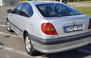 Grey Toyota Avensis 1999 in Vilnius, with an engine capacity of 1.98 L and mileage of 251 thousand km for 1300 €, photo 7 on AUTOMOTO.COM.LV