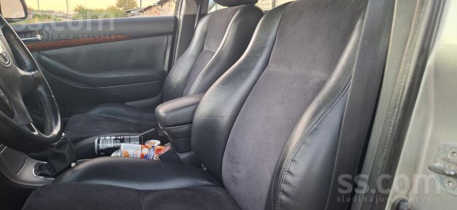 Pelēks Toyota Avensis 2003 Daugavpils, ar dzinēja tilpumu 2.00 L un nobraukumu 340 tūkst. km par 1150 €, foto 25 vietnē AUTOMOTO.COM.LV