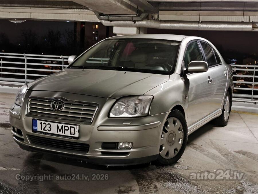 Pelēks Toyota Avensis 2004 Tallina, ar dzinēja tilpumu 2.00 L un nobraukumu 260 tūkst. km par 1998 €, foto 2 vietnē AUTOMOTO.COM.LV