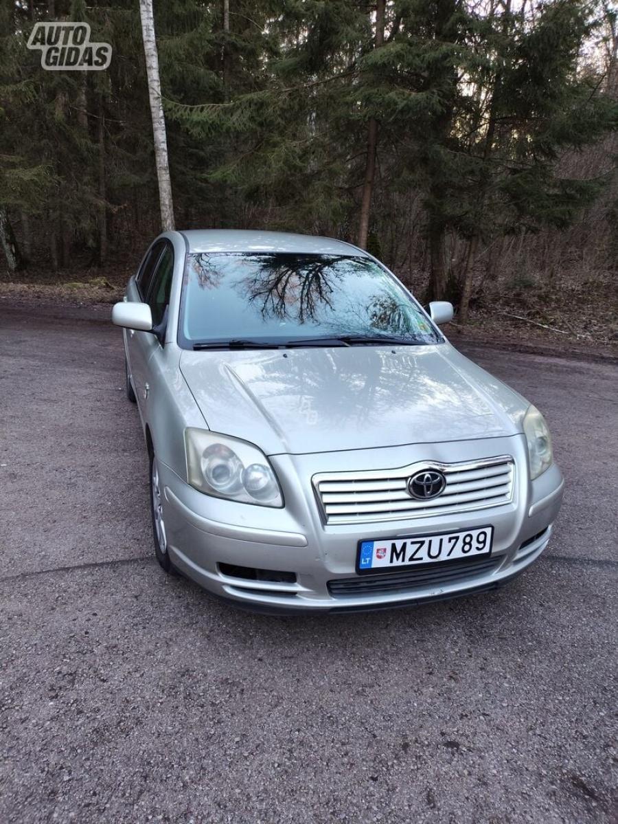 Grey Toyota Avensis 2005 in Alytus, with an engine capacity of 2.00 L and mileage of 309 thousand km for 1500 €, photo 1 on AUTOMOTO.COM.LV