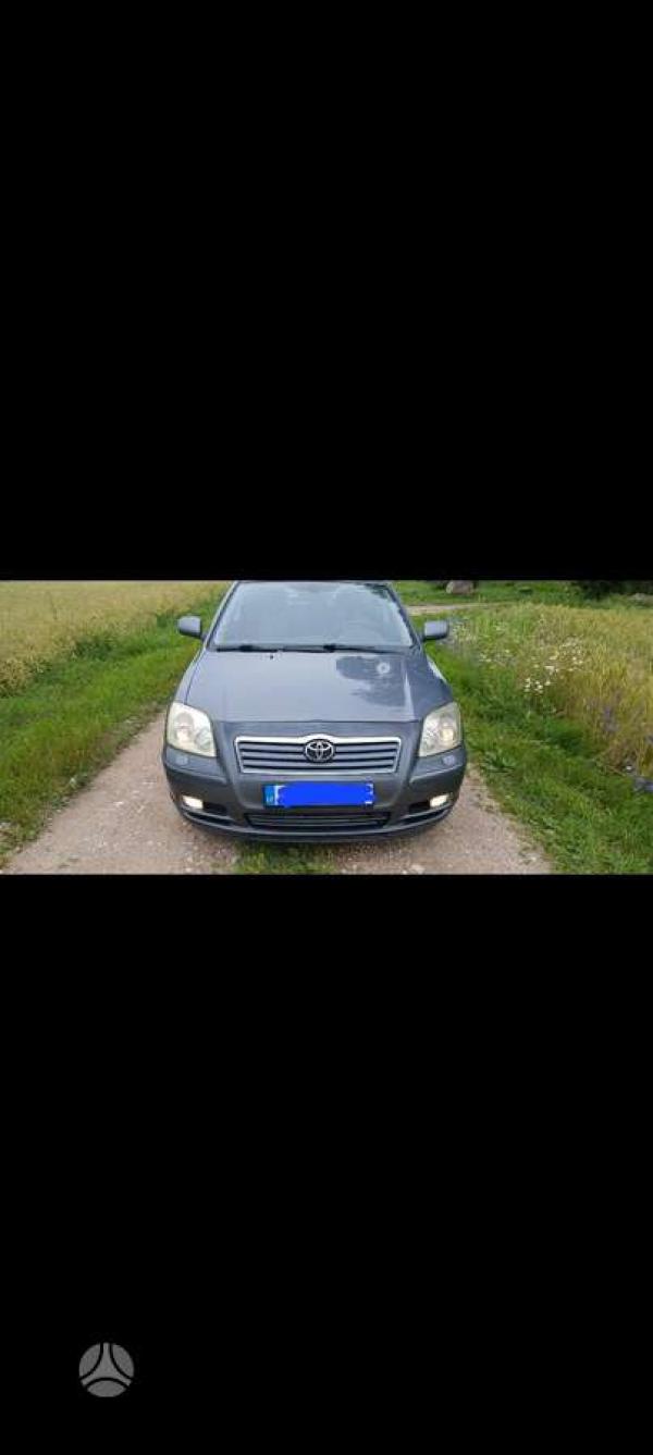 Pelēks Toyota Avensis 2005 Ukmergė, ar dzinēja tilpumu 1.95 L un nobraukumu 411 tūkst. km par 850 €, foto 1 vietnē AUTOMOTO.COM.LV