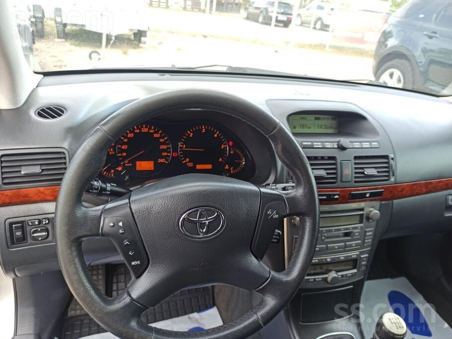Grey Toyota Avensis 2006 in Daugavpils, with an engine capacity of 2.20 L and mileage of 0 thousand km for 2650 €, photo 20 on AUTOMOTO.COM.LV