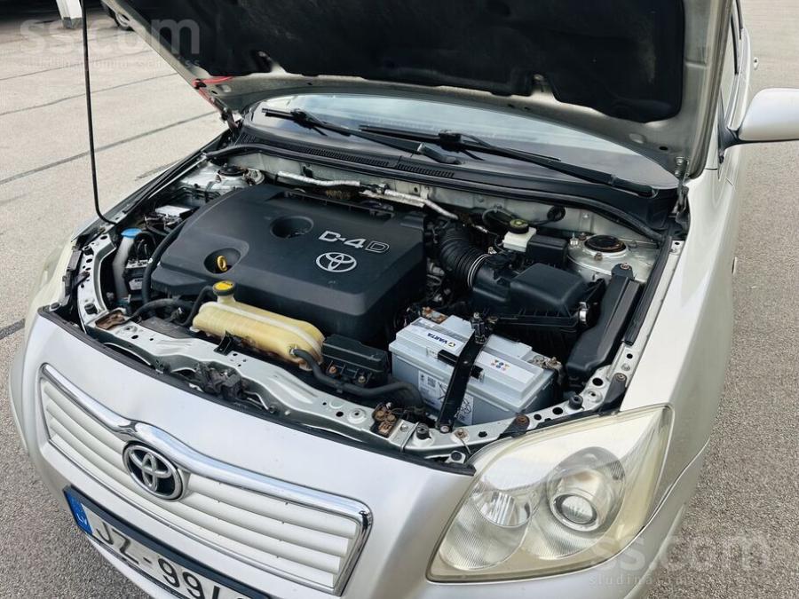 Pelēks Toyota Avensis 2006 Rīga, ar dzinēja tilpumu 2.20 L un nobraukumu 394 tūkst. km par 1630 €, foto 11 vietnē AUTOMOTO.COM.LV