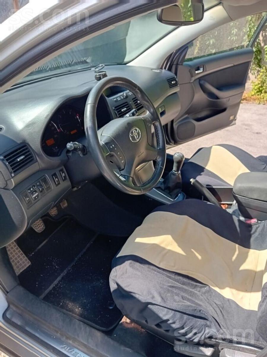 Pelēks Toyota Avensis 2006 Rīga, ar dzinēja tilpumu 2.00 L un nobraukumu 325 tūkst. km par 2000 €, foto 15 vietnē AUTOMOTO.COM.LV