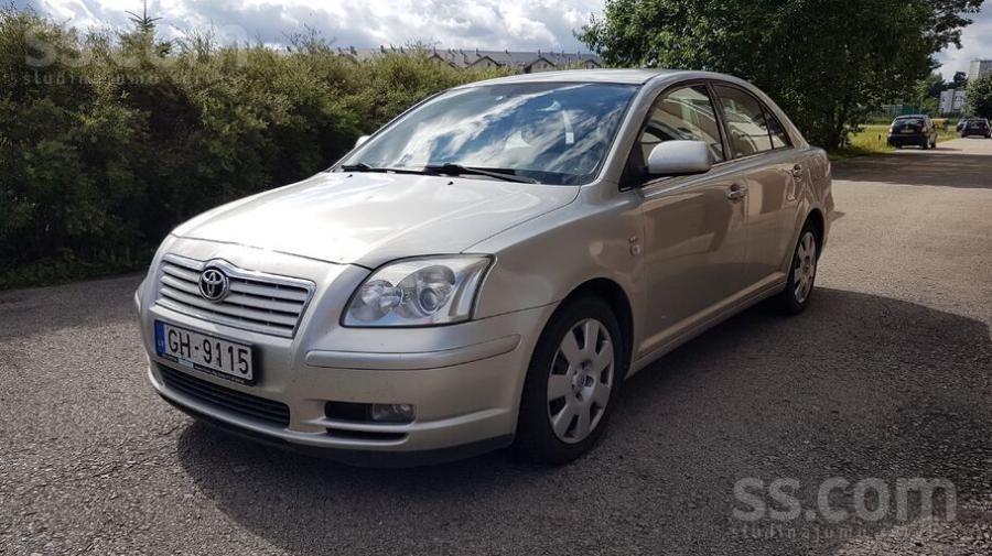 Pelēks Toyota Avensis 2006 Rīga, ar dzinēja tilpumu 1.80 L un nobraukumu 286 tūkst. km par 2350 €, foto 1 vietnē AUTOMOTO.COM.LV
