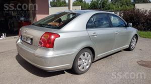 Pelēks Toyota Avensis 2006 Rīga, ar dzinēja tilpumu 1.80 L un nobraukumu 286 tūkst. km par 2350 €, foto 4 vietnē AUTOMOTO.COM.LV