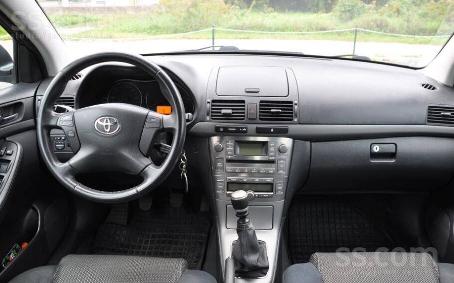 Pelēks Toyota Avensis 2006 Rīga, ar dzinēja tilpumu 2.00 L un nobraukumu 300 tūkst. km par 1850 €, foto 8 vietnē AUTOMOTO.COM.LV
