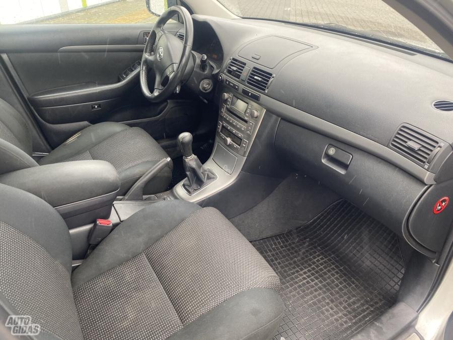 Pelēks Toyota Avensis 2007 Raseiniai, ar dzinēja tilpumu 2.00 L un nobraukumu 250 tūkst. km par 1750 €, foto 21 vietnē AUTOMOTO.COM.LV