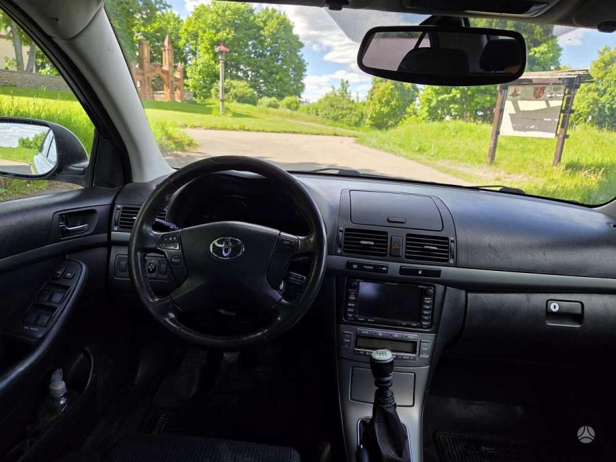Grey Toyota Avensis 2007 in Vilnius, with an engine capacity of 2.00 L and mileage of 297 thousand km for 2200 €, photo 23 on AUTOMOTO.COM.LV