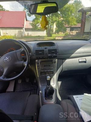 Pelēks Toyota Avensis 2003 Tukums, ar dzinēja tilpumu 2.00 L un nobraukumu 0 tūkst. km par 1000 €, foto 5 vietnē AUTOMOTO.COM.LV