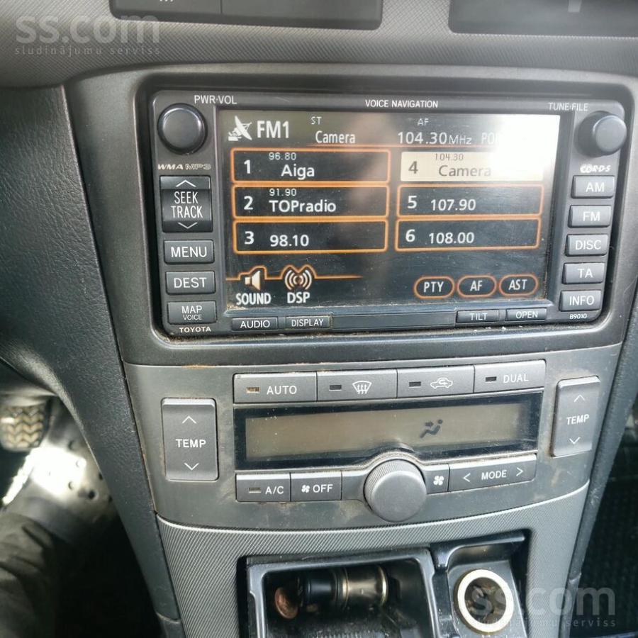 Pelēks Toyota Avensis 2007 Bauska, ar dzinēja tilpumu 2.20 L un nobraukumu 268 tūkst. km par 1750 €, foto 11 vietnē AUTOMOTO.COM.LV