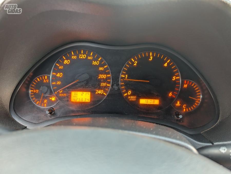 Grey Toyota Avensis 2003 in Klaipeda, with an engine capacity of 2.00 L and mileage of 425 thousand km for 800 €, photo 11 on AUTOMOTO.COM.LV