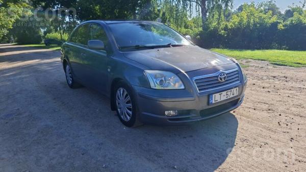 Grey Toyota Avensis 2004 in Jelgava, with an engine capacity of 2.00 L and mileage of 349 thousand km for 850 €, photo 9 on AUTOMOTO.COM.LV