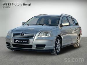 Grey Toyota Avensis 2004 in Riga, with an engine capacity of 1.60 L and mileage of 334 thousand km for 500 €, photo  on AUTOMOTO.COM.LV