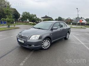 Grey Toyota Avensis 2004 in Jelgava, with an engine capacity of 2.00 L and mileage of 343 thousand km for 1380 €, photo  on AUTOMOTO.COM.LV