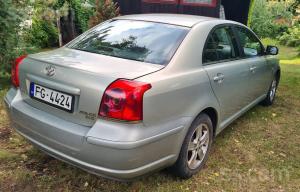 Grey Toyota Avensis 2004 in Riga, with an engine capacity of 2.40 L and mileage of 198 thousand km for 2200 €, photo 14 on AUTOMOTO.COM.LV
