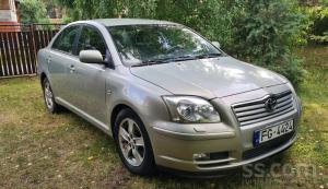 Grey Toyota Avensis 2004 in Riga, with an engine capacity of 2.40 L and mileage of 198 thousand km for 2200 €, photo 16 on AUTOMOTO.COM.LV