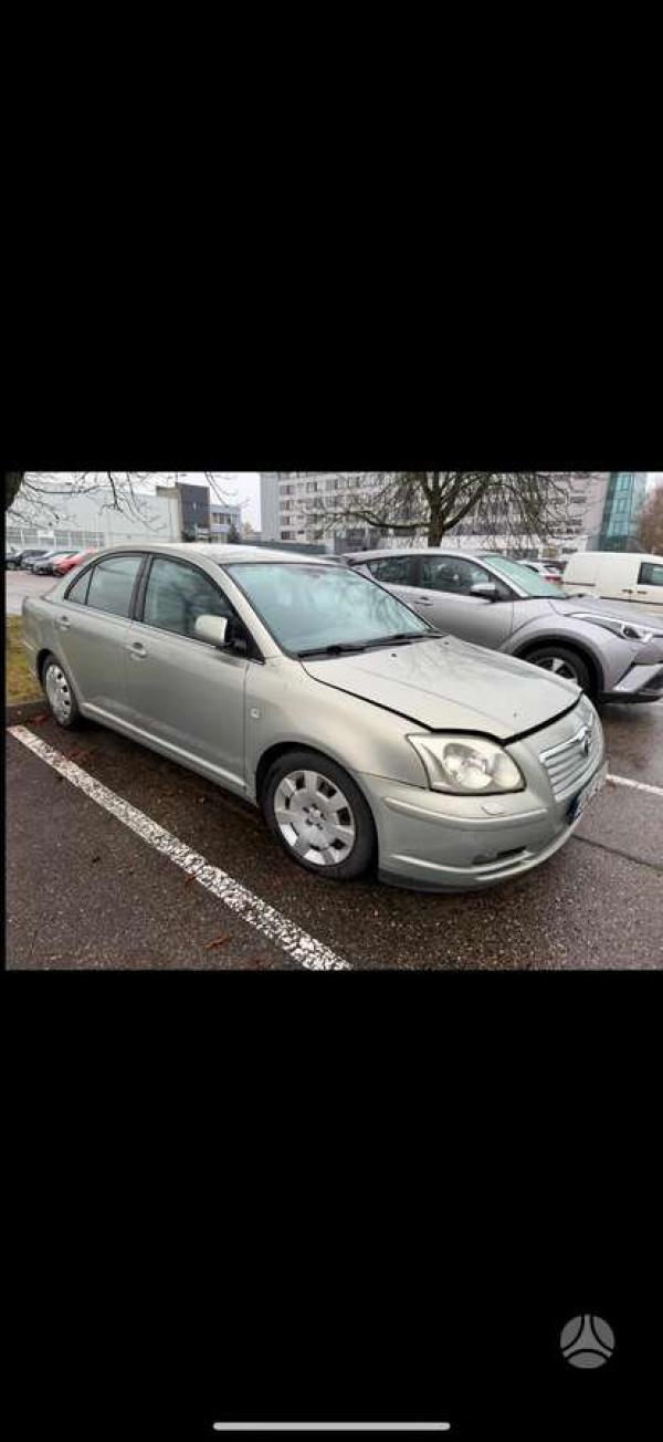 Grey Toyota Avensis 2005 in Vilnius, with an engine capacity of 2.00 L and mileage of 300 thousand km for 750 €, photo 2 on AUTOMOTO.COM.LV