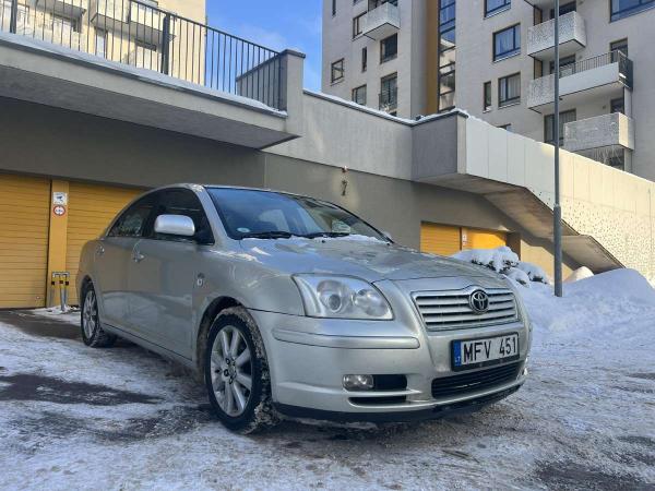 Grey Toyota Avensis 2005 in Vilnius, with an engine capacity of 2.00 L and mileage of 340 thousand km for 1150 €, photo 3 on AUTOMOTO.COM.LV