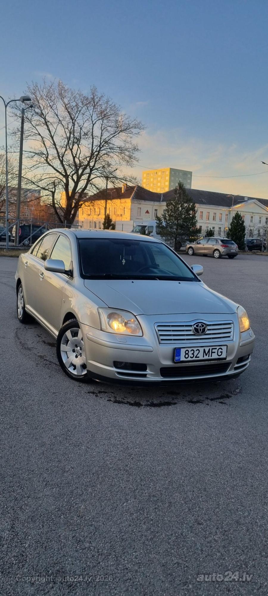 Grey Toyota Avensis 2005 in Tallinn, with an engine capacity of 2.00 L and mileage of 266 thousand km for 2900 €, photo 1 on AUTOMOTO.COM.LV