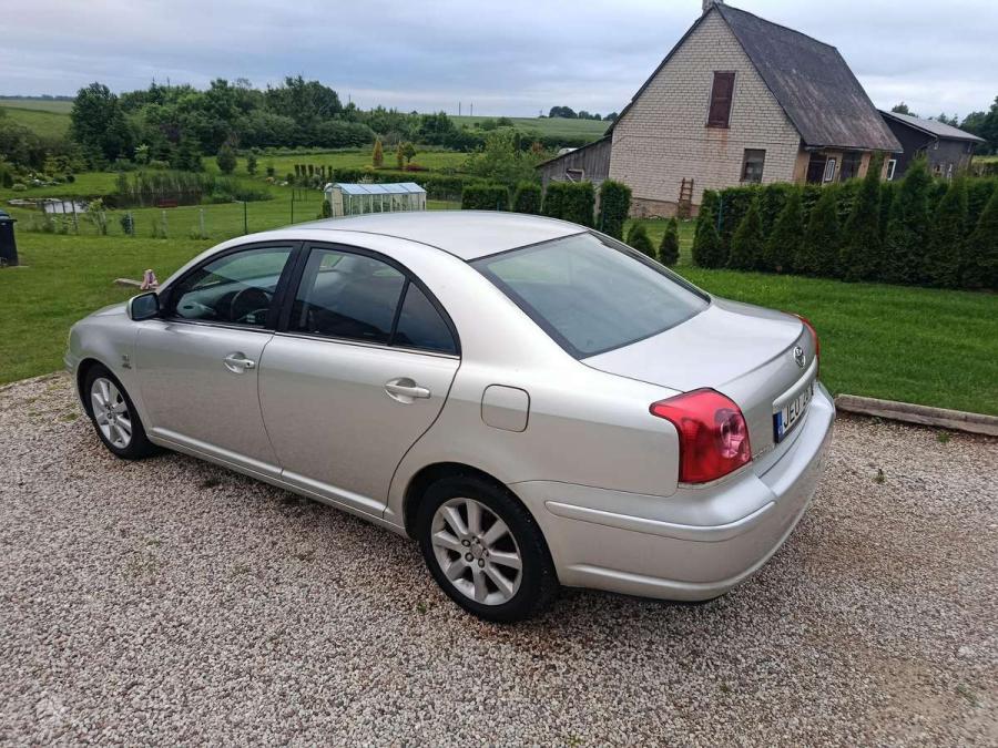 Pelēks Toyota Avensis 2005 Anykščiai, ar dzinēja tilpumu 2.00 L un nobraukumu 263 tūkst. km par 1950 €, foto 14 vietnē AUTOMOTO.COM.LV
