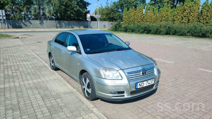 Pelēks Toyota Avensis 2005 Rīga, ar dzinēja tilpumu 1.60 L un nobraukumu 340 tūkst. km par 1250 €, foto 11 vietnē AUTOMOTO.COM.LV