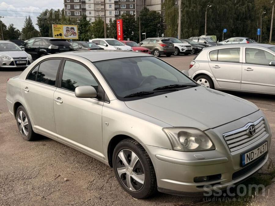 Pelēks Toyota Avensis 2005 Rīga, ar dzinēja tilpumu 1.80 L un nobraukumu 341 tūkst. km par 1450 €, foto 3 vietnē AUTOMOTO.COM.LV