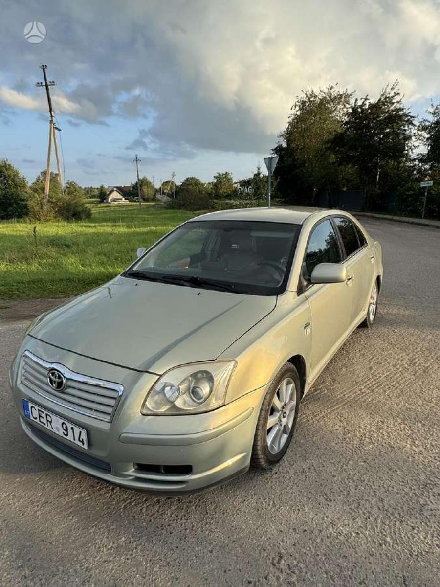 Pelēks Toyota Avensis 2005 Viļņa, ar dzinēja tilpumu 2.00 L un nobraukumu 320 tūkst. km par 1100 €, foto 4 vietnē AUTOMOTO.COM.LV