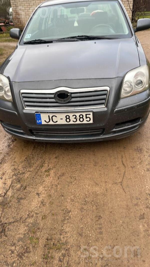 Pelēks Toyota Avensis 2006 Liepāja, ar dzinēja tilpumu 2.00 L un nobraukumu 352 tūkst. km par 1490 €, foto 5 vietnē AUTOMOTO.COM.LV