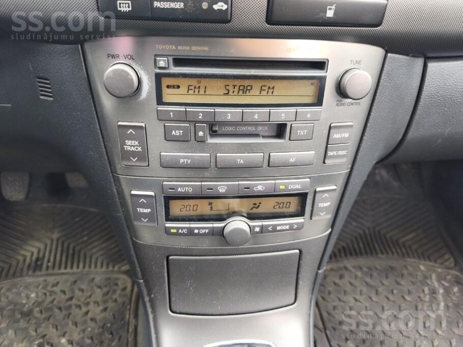 Серый Тойота Авенсис 2006 в Елгава, объемом двигателя 2.00 л и пробегом 0 тыс. км за 1290 €, фото 13 на AUTOMOTO.COM.LV