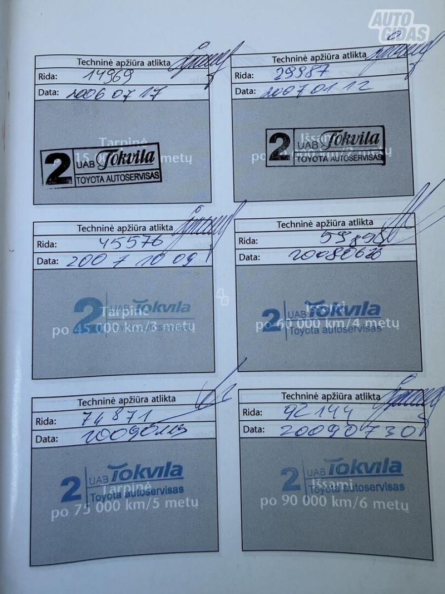 Серый Тойота Авенсис 2006 в Вильнюс, объемом двигателя 2.40 л и пробегом 230 тыс. км за 2430 €, фото 21 на AUTOMOTO.COM.LV