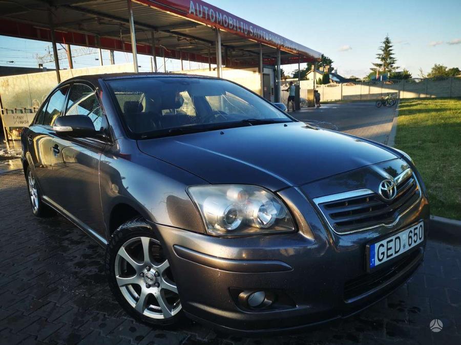 Grey Toyota Avensis 2006 in Vilnius, with an engine capacity of 2.00 L and mileage of 235 thousand km for 2750 €, photo 16 on AUTOMOTO.COM.LV