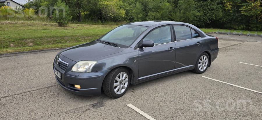 Pelēks Toyota Avensis 2006 Dobele, ar dzinēja tilpumu 2.00 L un nobraukumu 330 tūkst. km par 1995 €, foto 3 vietnē AUTOMOTO.COM.LV