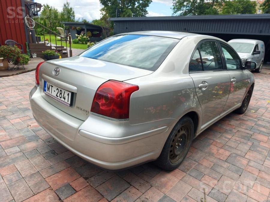 Pelēks Toyota Avensis 2006 Tukums, ar dzinēja tilpumu 2.00 L un nobraukumu 365 tūkst. km par 450 €, foto 7 vietnē AUTOMOTO.COM.LV
