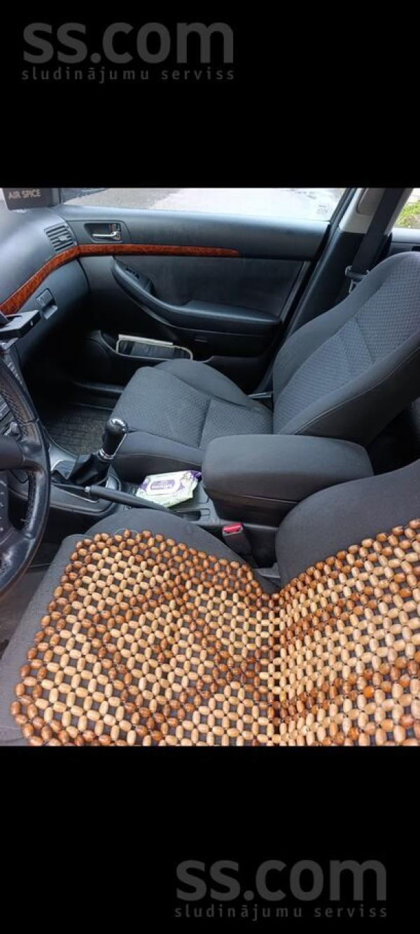 Pelēks Toyota Avensis 2006 Rīga, ar dzinēja tilpumu 2.00 L un nobraukumu 0 tūkst. km par 550 €, foto 7 vietnē AUTOMOTO.COM.LV