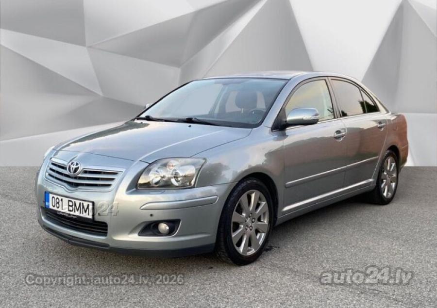 Pelēks Toyota Avensis 2007 Tallina, ar dzinēja tilpumu 2.40 L un nobraukumu 204 tūkst. km par 4590 €, foto 1 vietnē AUTOMOTO.COM.LV