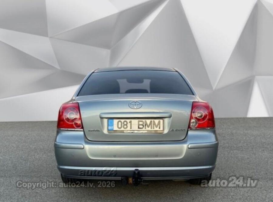 Pelēks Toyota Avensis 2007 Tallina, ar dzinēja tilpumu 2.40 L un nobraukumu 204 tūkst. km par 4590 €, foto 8 vietnē AUTOMOTO.COM.LV