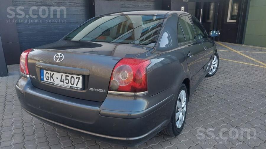 Pelēks Toyota Avensis 2007 Rīga, ar dzinēja tilpumu 2.00 L un nobraukumu 315 tūkst. km par 2550 €, foto 6 vietnē AUTOMOTO.COM.LV