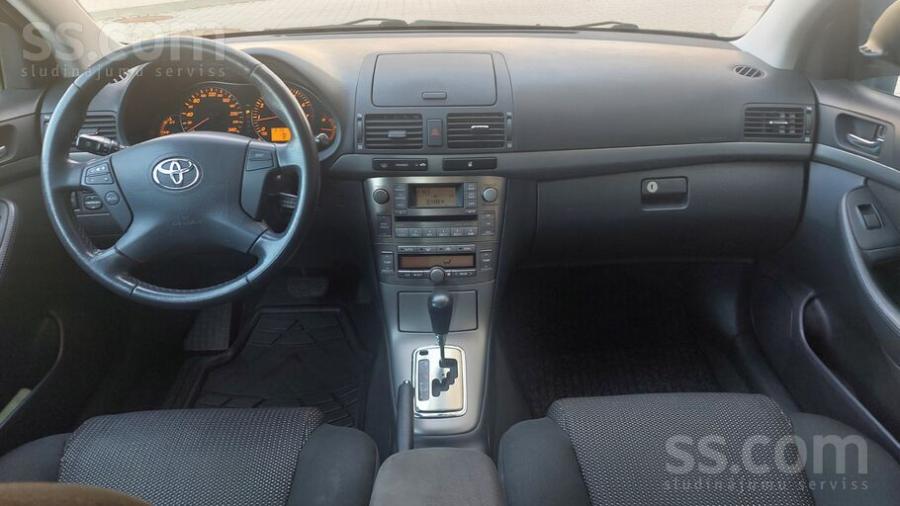 Pelēks Toyota Avensis 2007 Rīga, ar dzinēja tilpumu 2.00 L un nobraukumu 315 tūkst. km par 2550 €, foto 16 vietnē AUTOMOTO.COM.LV