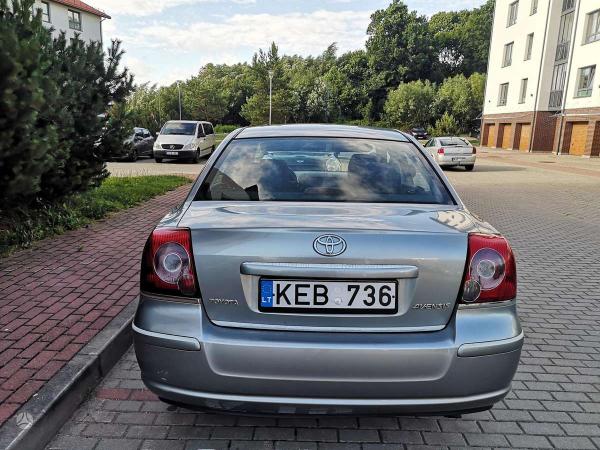 Grey Toyota Avensis 2007 in Klaipeda, with an engine capacity of 2.00 L and mileage of 257 thousand km for 1999 €, photo 6 on AUTOMOTO.COM.LV