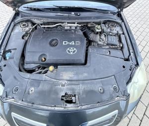 Pelēks Toyota Avensis 2007 Jēkabpils, ar dzinēja tilpumu 2.20 L un nobraukumu 416 tūkst. km par 1850 €, foto 8 vietnē AUTOMOTO.COM.LV