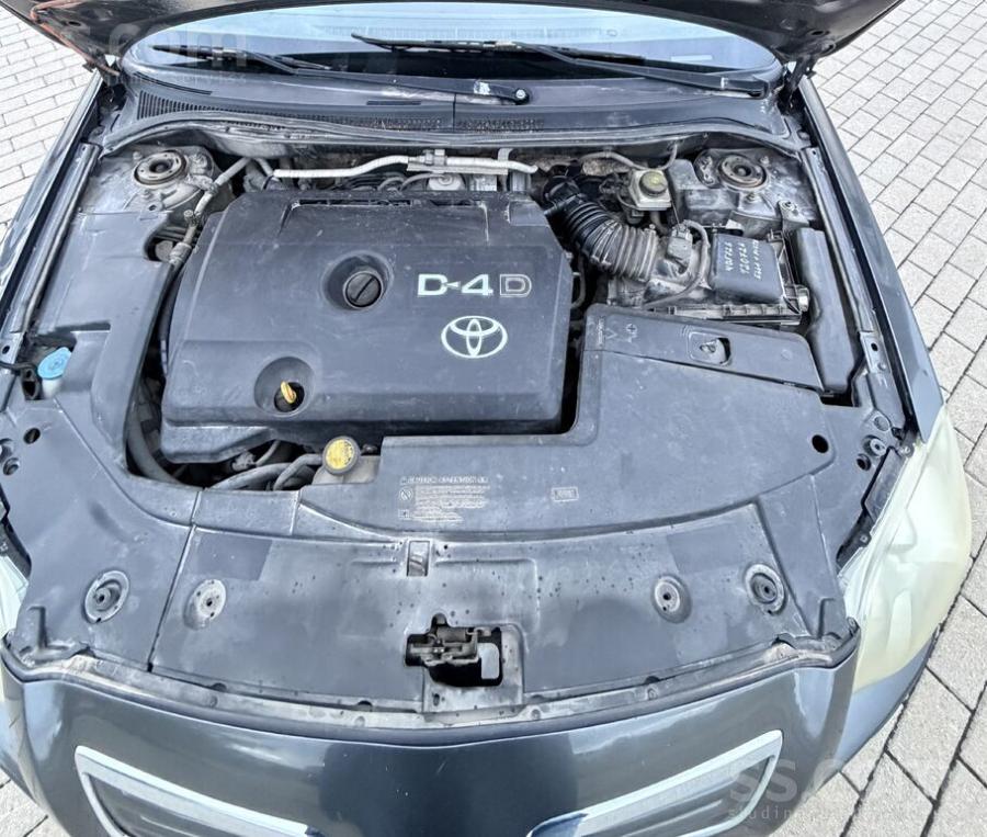 Pelēks Toyota Avensis 2007 Jēkabpils, ar dzinēja tilpumu 2.20 L un nobraukumu 416 tūkst. km par 1850 €, foto 8 vietnē AUTOMOTO.COM.LV