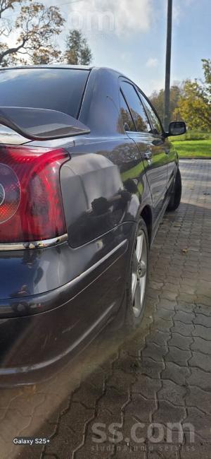 Pelēks Toyota Avensis 2007 Kuldīga, ar dzinēja tilpumu 2.20 L un nobraukumu 283 tūkst. km par 1650 €, foto 7 vietnē AUTOMOTO.COM.LV