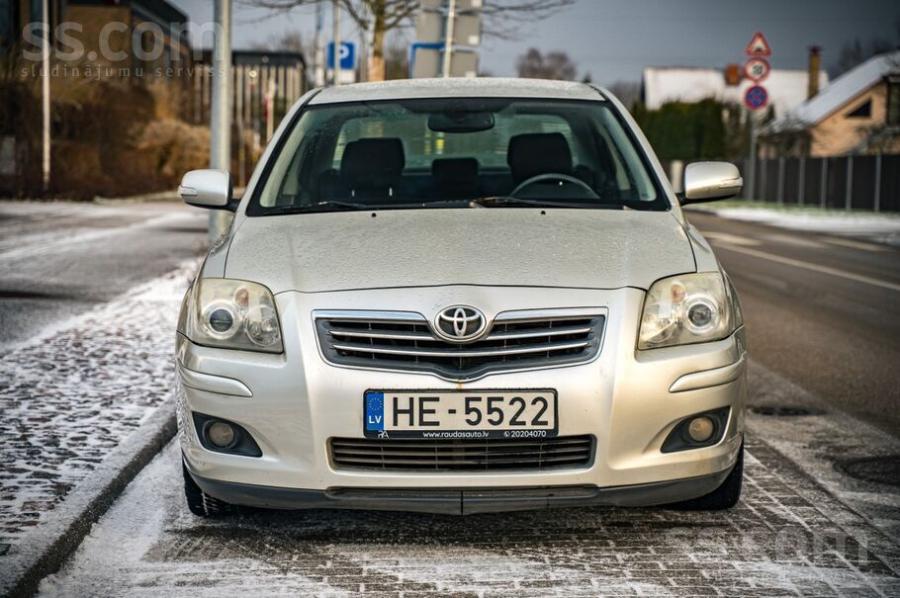 Pelēks Toyota Avensis 2008 Rīga, ar dzinēja tilpumu 2.20 L un nobraukumu 0 tūkst. km par 1590 €, foto 2 vietnē AUTOMOTO.COM.LV