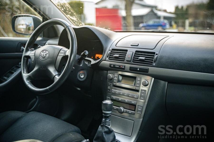 Pelēks Toyota Avensis 2008 Rīga, ar dzinēja tilpumu 2.20 L un nobraukumu 0 tūkst. km par 1590 €, foto 7 vietnē AUTOMOTO.COM.LV