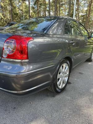 Pelēks Toyota Avensis 2008 Druskininkai, ar dzinēja tilpumu 2.36 L un nobraukumu 183 tūkst. km par 2990 €, foto 23 vietnē AUTOMOTO.COM.LV