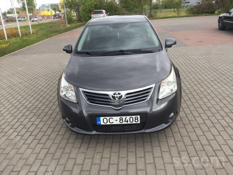 Pelēks Toyota Avensis 2009 Jēkabpils, ar dzinēja tilpumu 2.00 L un nobraukumu 222 tūkst. km par 1300 €, foto 1 vietnē AUTOMOTO.COM.LV