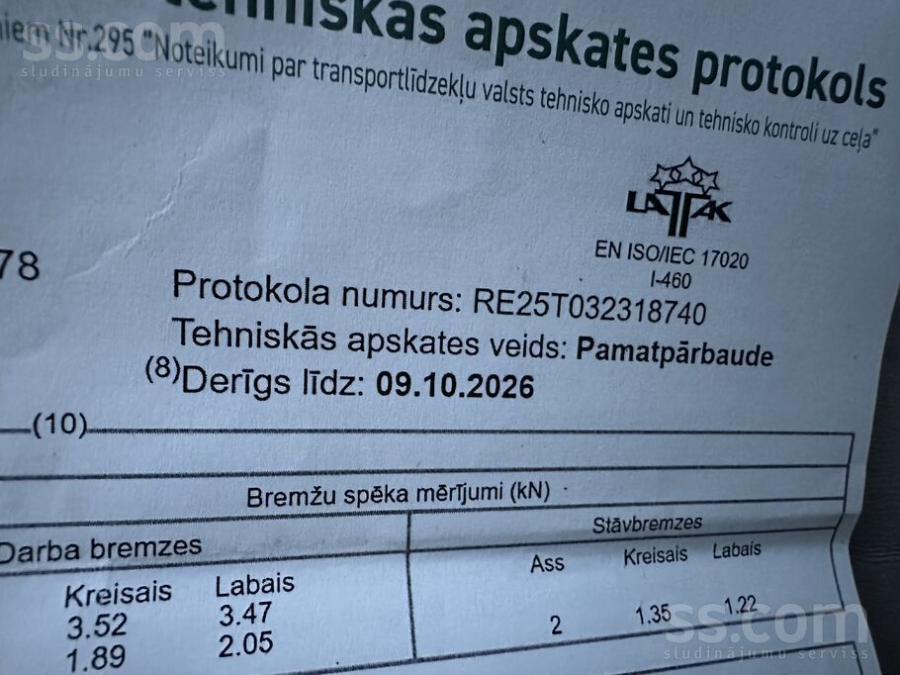 Серый Тойота Авенсис 2009 в Даугавпилс, объемом двигателя 2.00 л и пробегом 258 тыс. км за 3250 €, фото 26 на AUTOMOTO.COM.LV