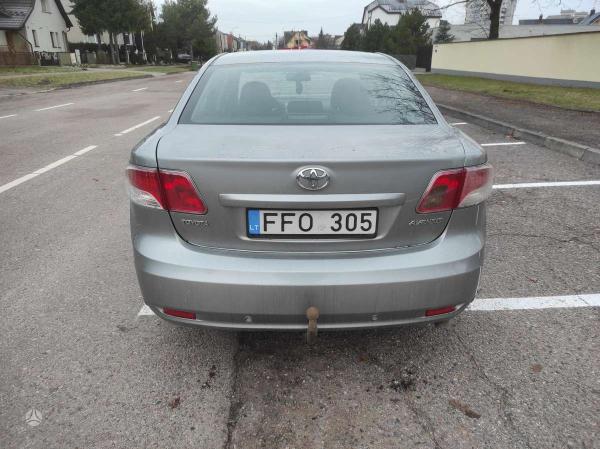 Pelēks Toyota Avensis 2011 Kauņa, ar dzinēja tilpumu 2.00 L un nobraukumu 330 tūkst. km par 3500 €, foto 8 vietnē AUTOMOTO.COM.LV